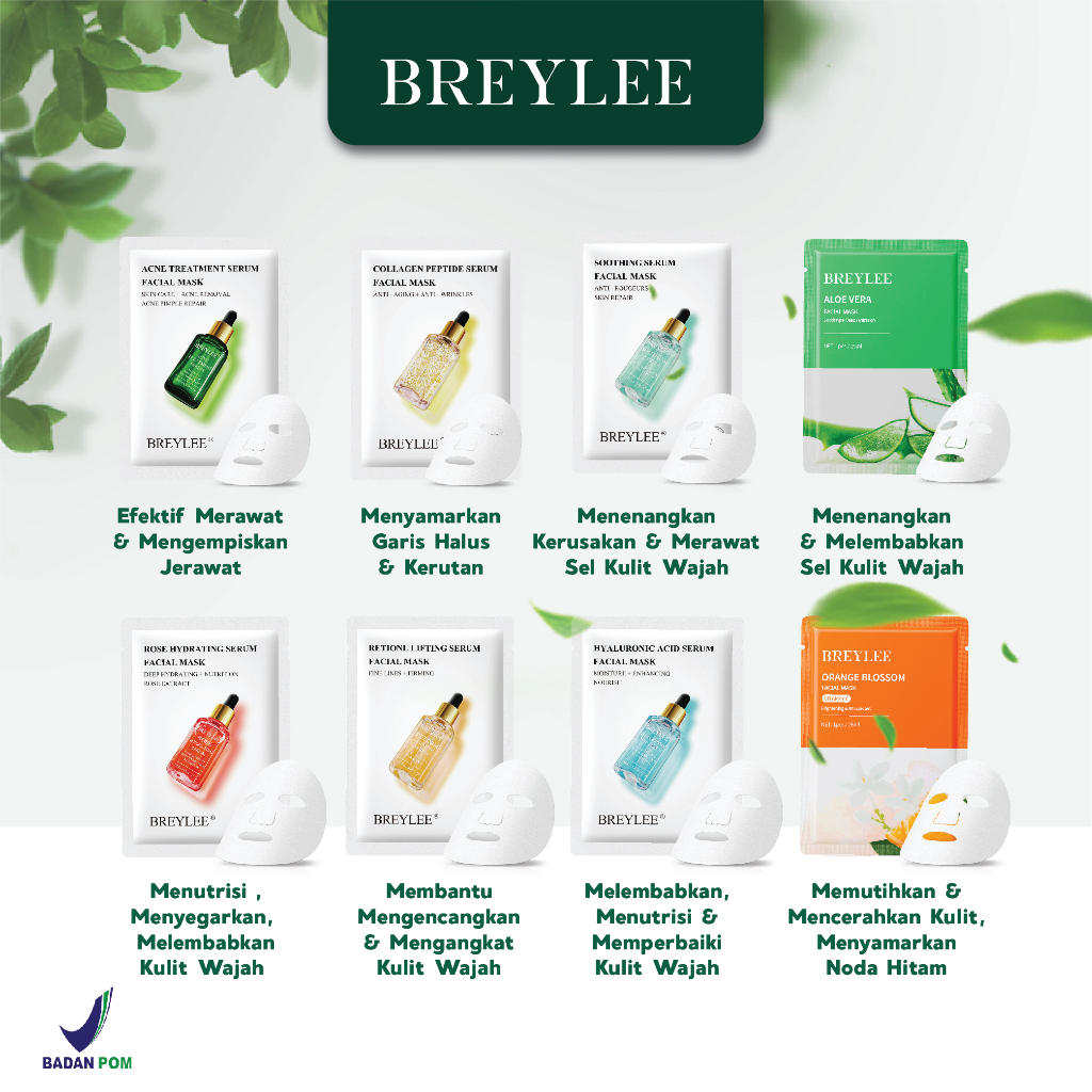 Jual BREYLEE Sheet Mask - 1pc | Shopee Indonesia