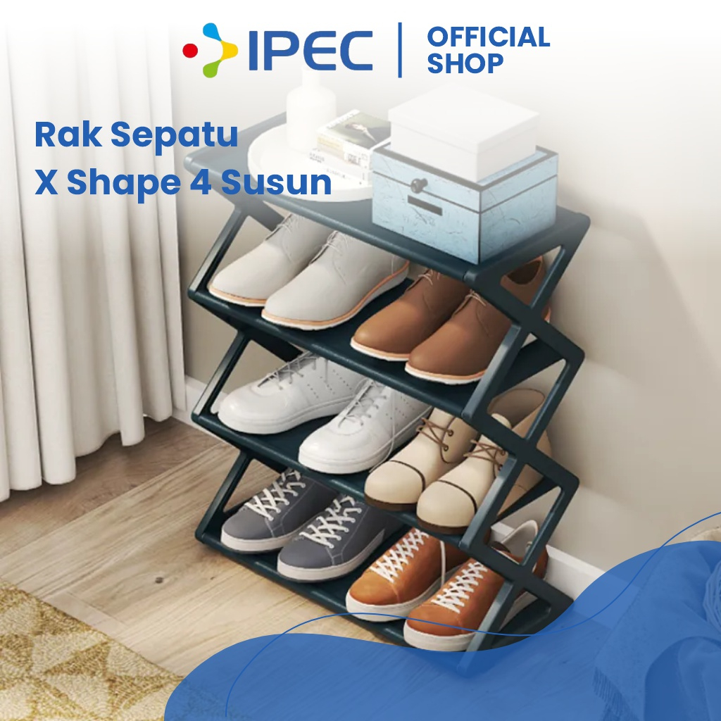 Jual Rak Sepatu Sendal X / Rak Sepatu X Tempat Rak Sepatu Susun Rak ...