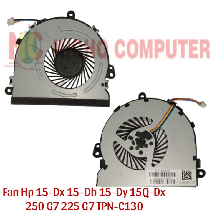 Jual Fan HP 15-DX 15-DB 15-DY 15Q-DX 15T-DS 250 G7 255 g7 256 G7 TPN-C130 | Shopee Indonesia