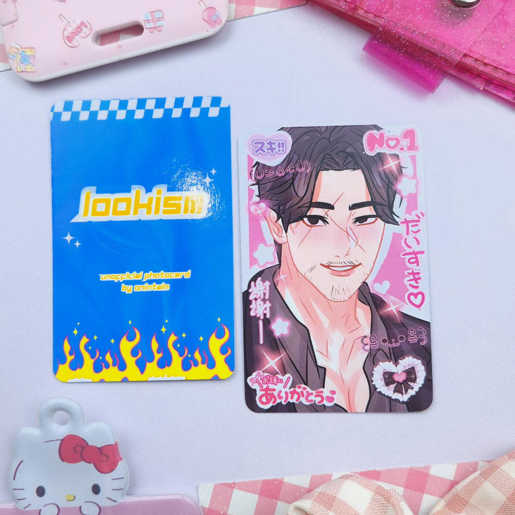Jual webtoon lookism photocard by onintwin / keychain lookism | Shopee ...