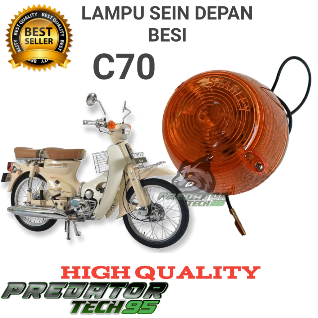 Jual LAMPU SEIN SEN RITING IMPORT BAHAN BESI DEPAN HONDA PISPOT PITUNG ...