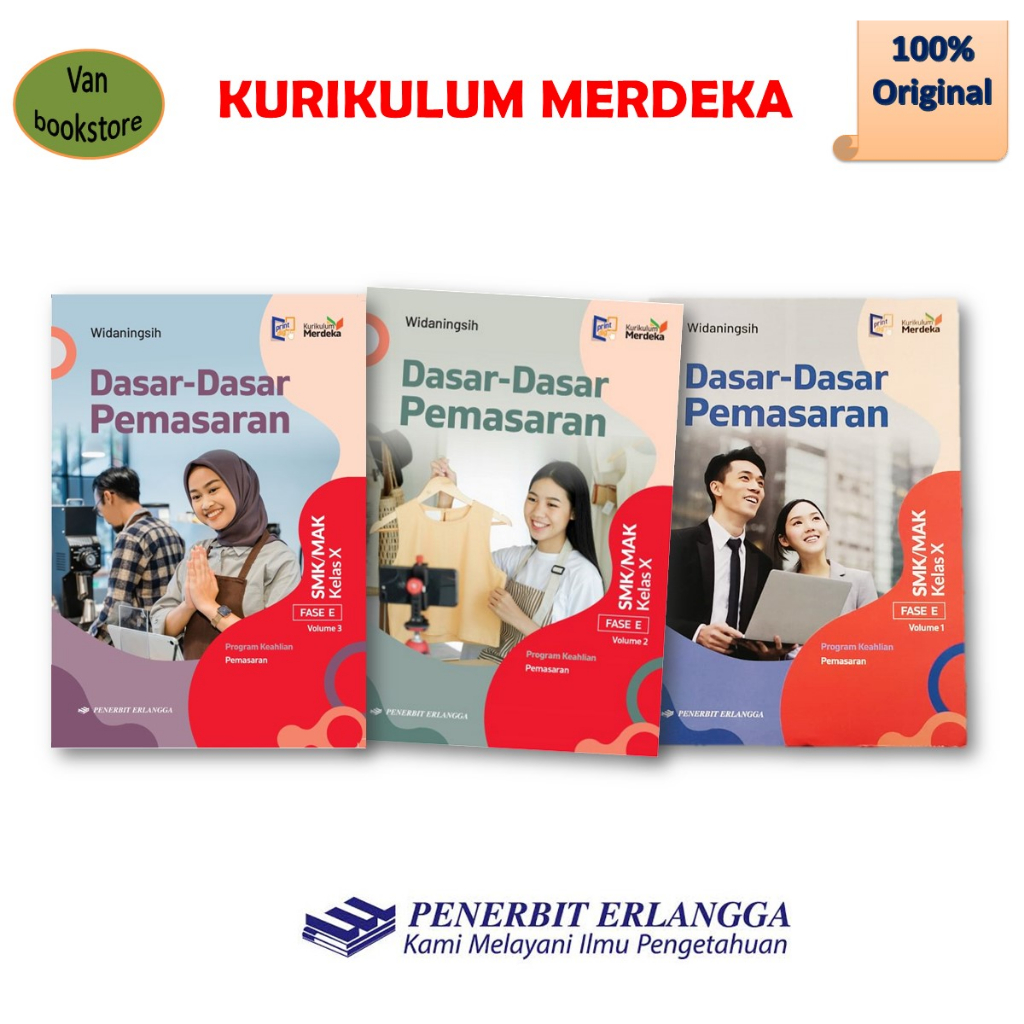 Jual Dasar Dasar Pemasaran SMK Kelas 10 Vol 1 & 2 - Kurikulum Merdeka | Shopee Indonesia