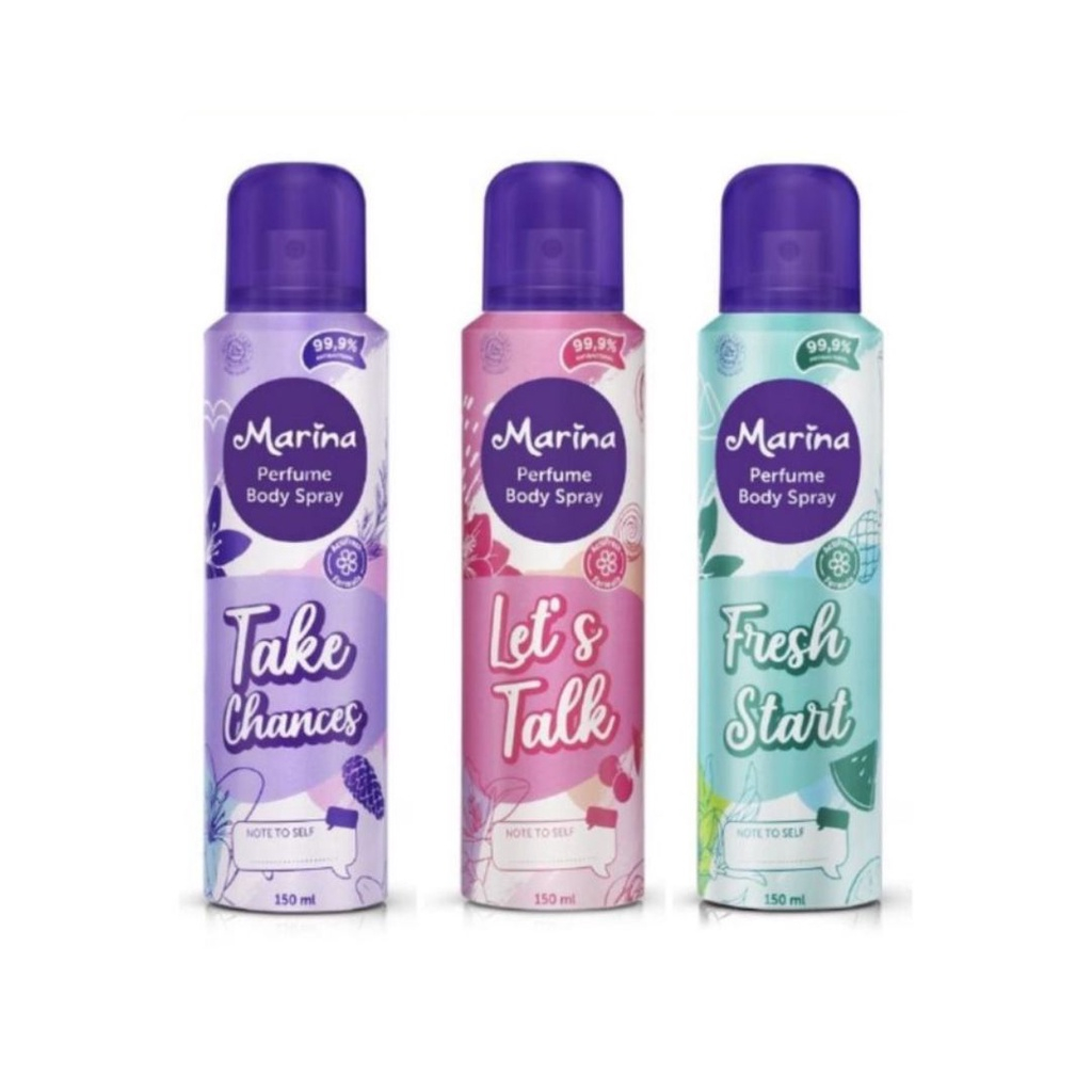 Jual Marina Perfume Body Spray 150ml | Shopee Indonesia