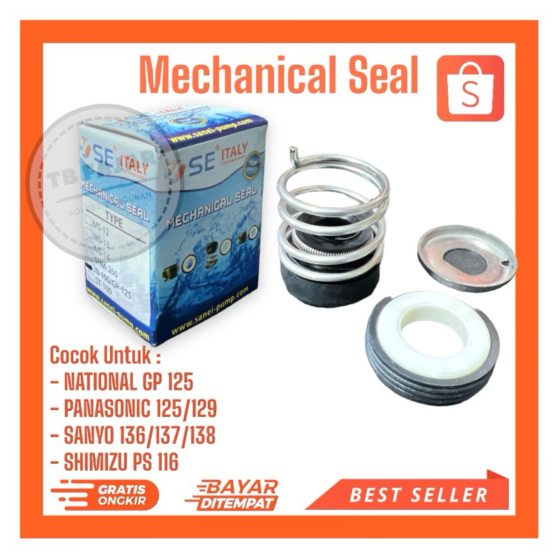 Jual Mechanical Seal National GP-125 Sil Mekanik / Sparepart Pompa Air | Shopee Indonesia