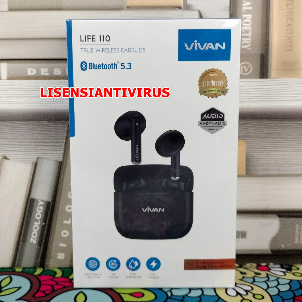Jual TWS Vivan Life 100 Earbuds ENC TWS Bluetooth5.3 Low Latency Extra ...