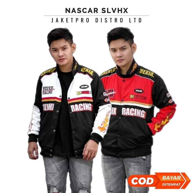 Jual Nascar Jacket Vintage Racing SLVHX / Jaket Balap Tebal Original ...