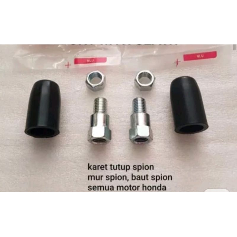 Jual baut sambungan spion honda pcx vario scoopy adv set karet dan mur ...