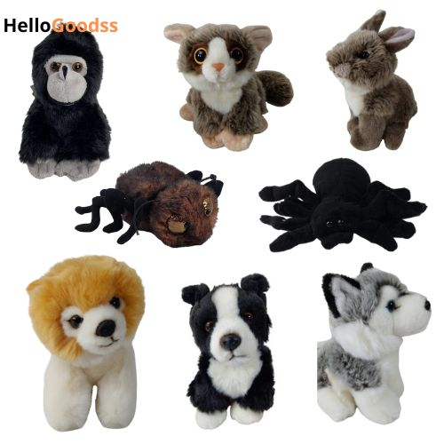 Jual BONEKA ANJING POMPOM /WOLF/RABBIT/RAKUN/SPIDER/GORILA/LABA-LABA ...