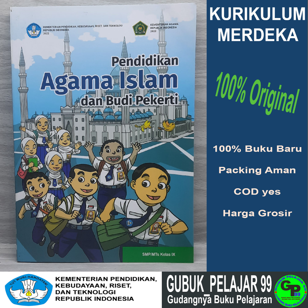 Jual Buku Paket Siswa PENDIDIKAN AGAMA ISLAM dan BUDI PEKERTI (PAI 9) Untuk SMP/MTs Kelas 9 ...