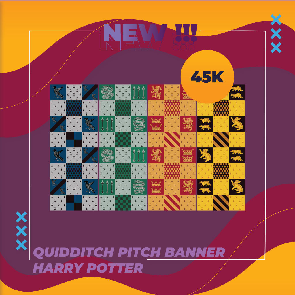 Jual Quidditch Pitch Banner | Harry Potter | Shopee Indonesia