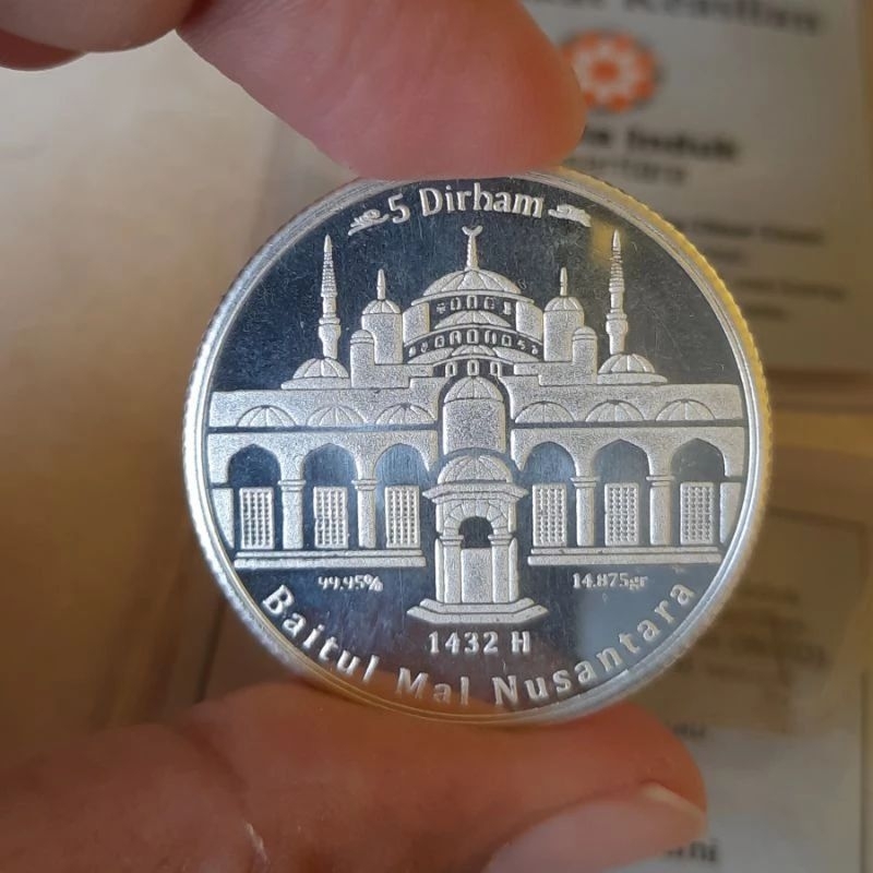 Jual Dirham Wakala Perak khamsa Dirhamayn Sertifikat langka mas kawin ...