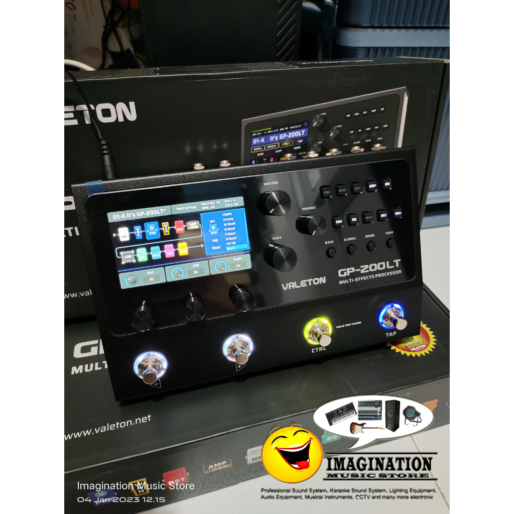 Jual Valeton GP-200LT Multi-Effects Processor | Shopee Indonesia