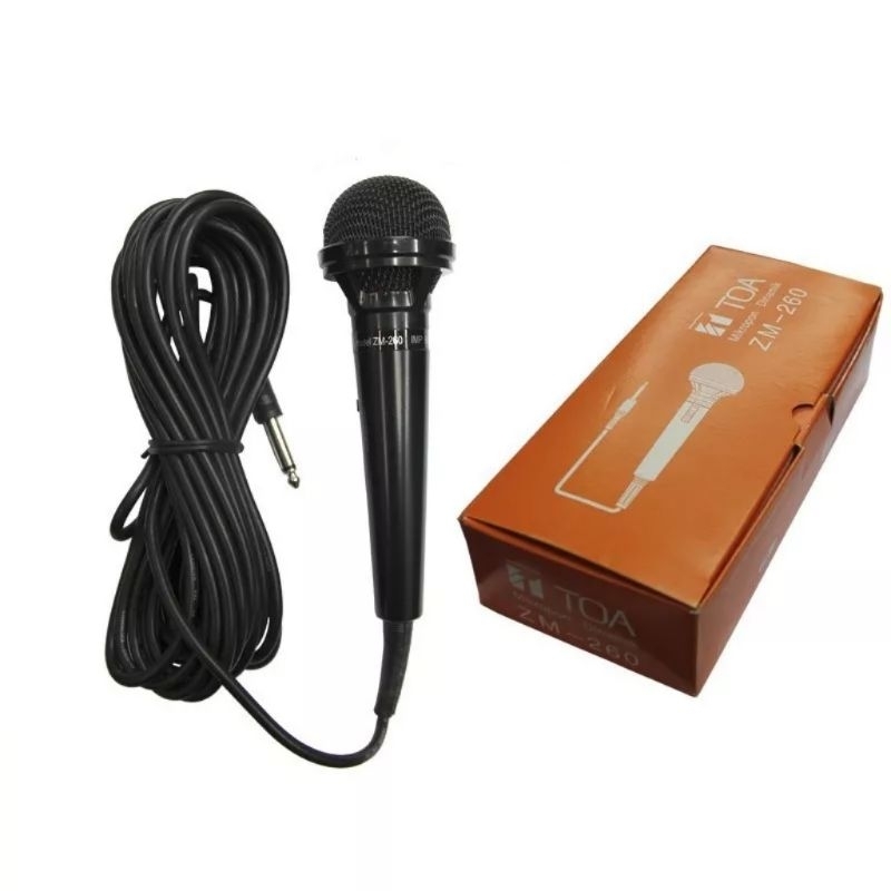 Jual Microphone Mic Toa ZM-260 Hitam Original | Shopee Indonesia