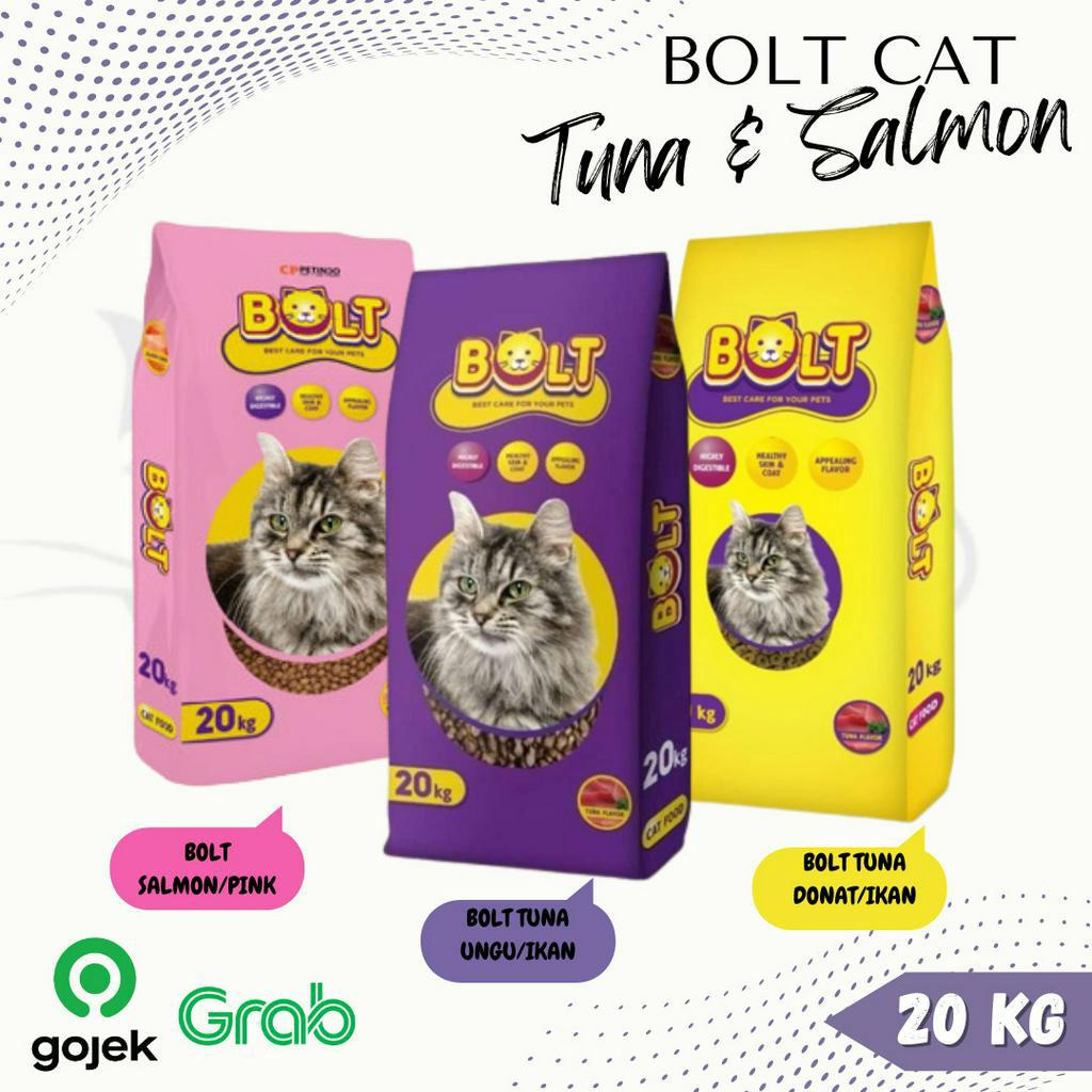 Jual Bolt Cat Food Tuna 20 kg / Makanan Kucing 20kg | Shopee Indonesia