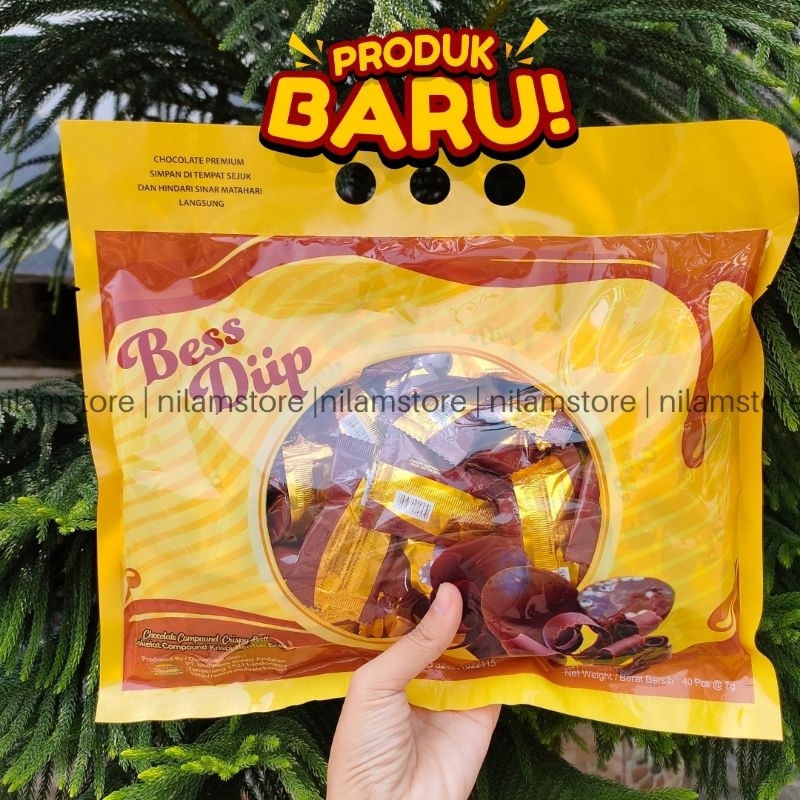 Jual Coklat Compound Bes Deep Crispy isi 40 pcs | Shopee Indonesia