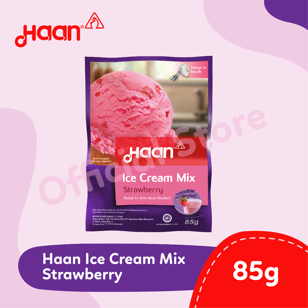 Jual HAAN ICE CREAM STRAWBERRY 85gr | Shopee Indonesia