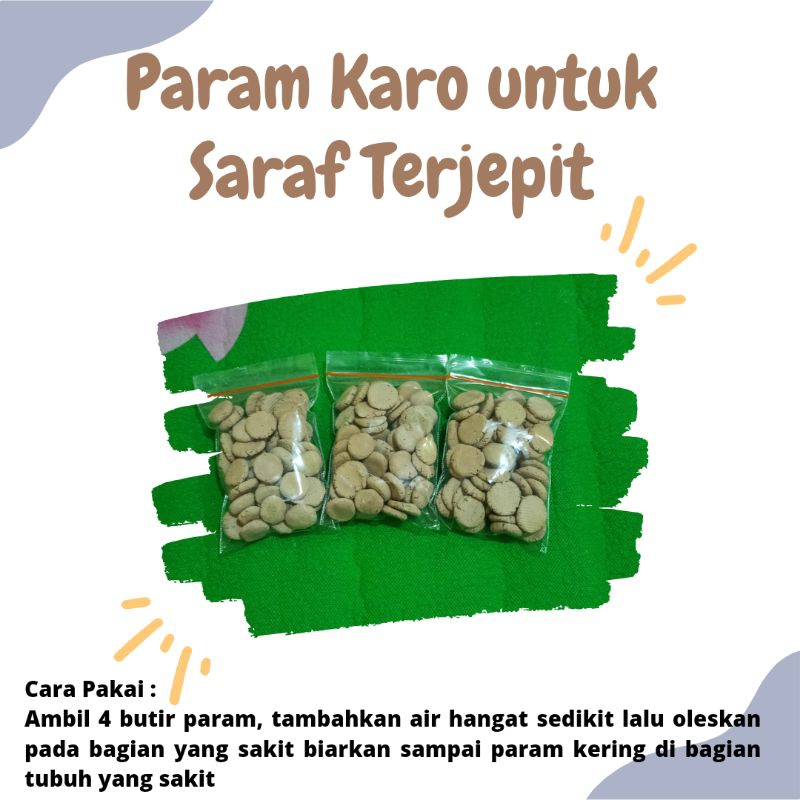 Jual Param Karo Saraf Terjepit (3bks) | Shopee Indonesia