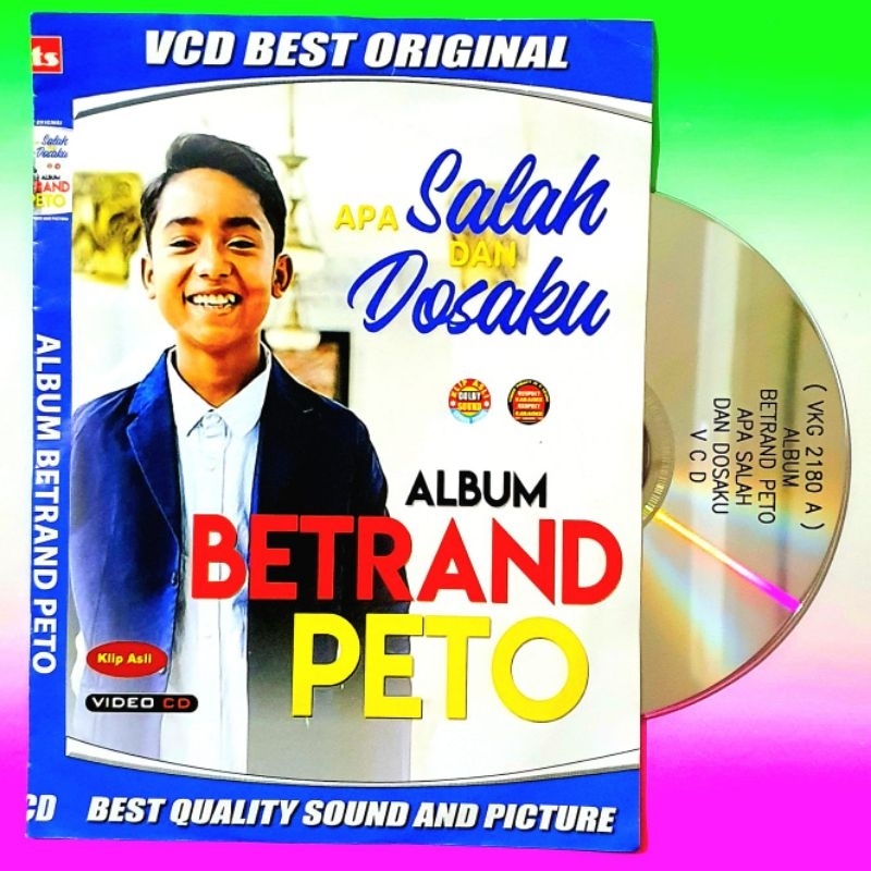 Jual KASET VCD LAGU BETRAND PETO-KASET VCD LAGU ANAK ANAK-LAGU ANAK ...