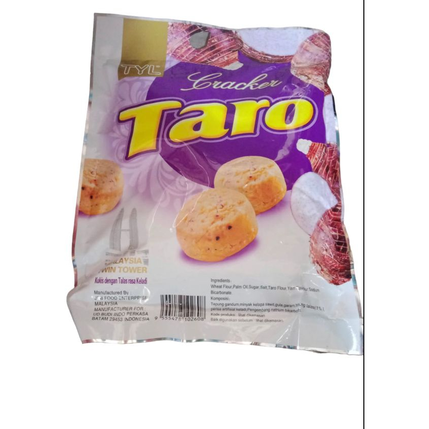 Jual TYL Cracker Taro / Kukis Talas Rasa Keladi / Cookies Taro TYL ...