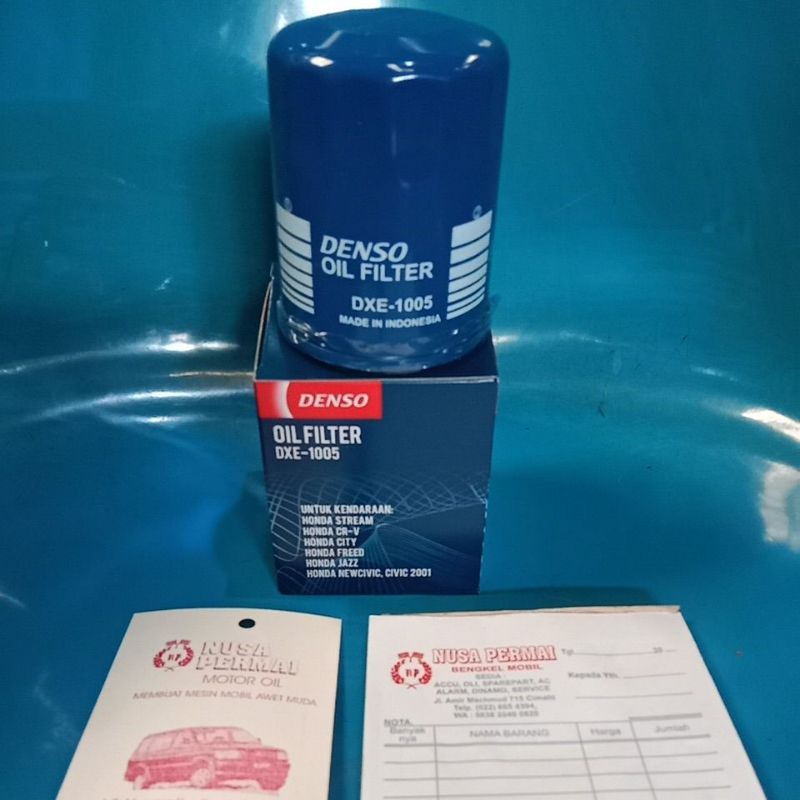 Jual Filter oli DENSO DXE-1005 Honda jazz stream city freed civic ...