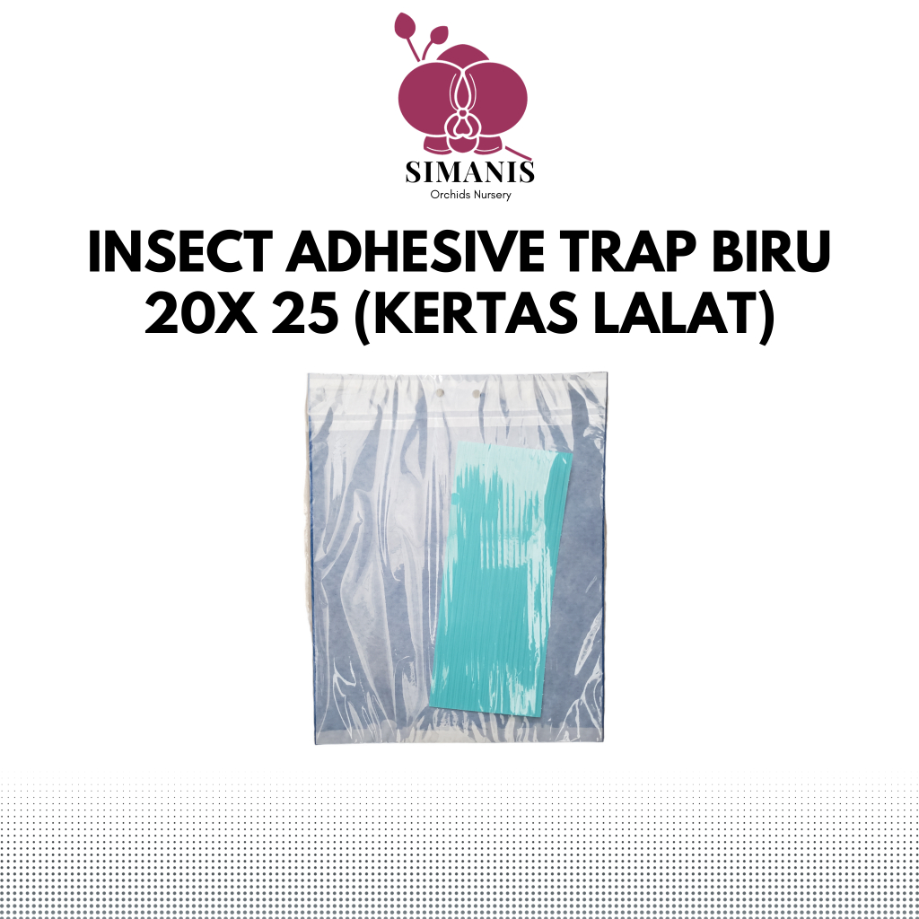 Jual INSECT ADHESIVE TRAP BIRU (KERTAS LALAT) | Shopee Indonesia