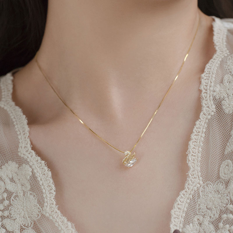 Jual Jewelry Lover - Neck-130 - Kalung Bahan Perak 925 Berlapis Emas ...