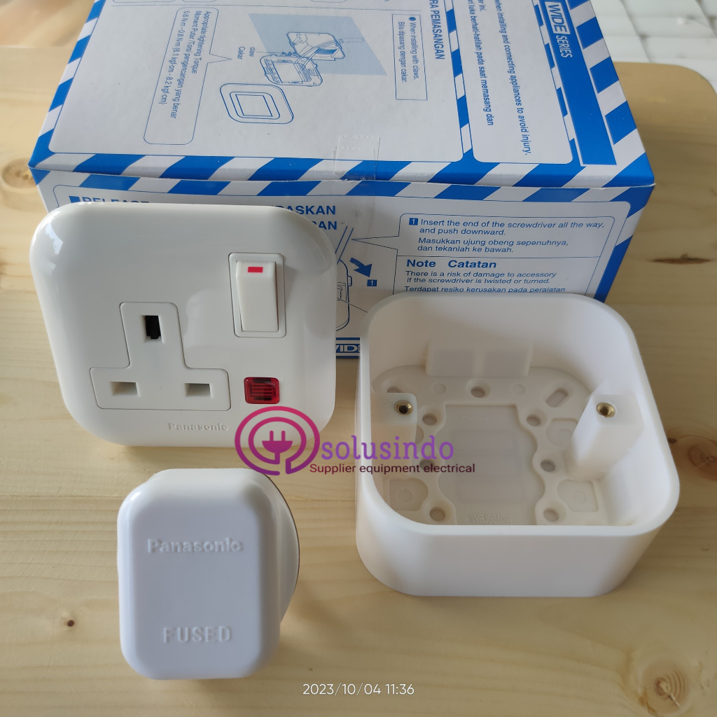 Jual STOPKONTAK AC SET OUTBOW WITH STEKER 13A - PANASONIC | Shopee ...