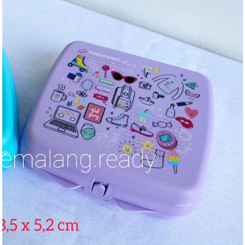 Jual TEPAK MAKAN/ KOTAK BEKAL TUPPERWARE CLIP KEEPER LUNCH BOX ANAK ...