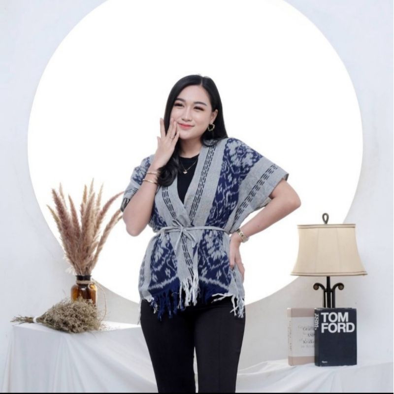 Jual Outer Tenun Etnik, Rompi Tenun, Vest Tenun, Baju Tenun Wanita ...
