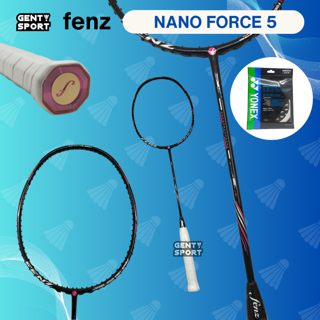 Jual Fenz Nano Force 5 Raket Badminton Bulutangkis | Shopee Indonesia
