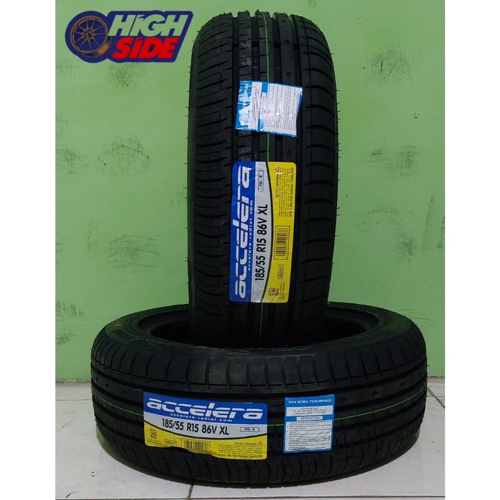 Jual Ban mobil standard ukuran 185 55 R15 accelera phi-r | Shopee Indonesia