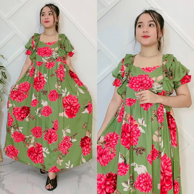 Jual LONGDRESS JESLYN NEW PANJANG BAJU|DASTER MURAH|DASTER MODERN ...