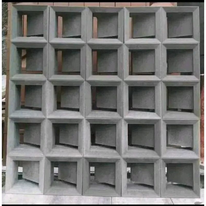Jual roster beton minimalis,roster beton motif,roster warna abu ...