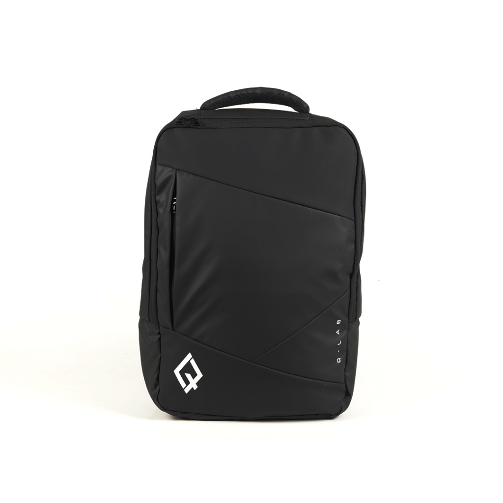 Jual QLAB Boxer Backpack Black - Tas Laptop Sekolah Kuliah Unisex Anti ...