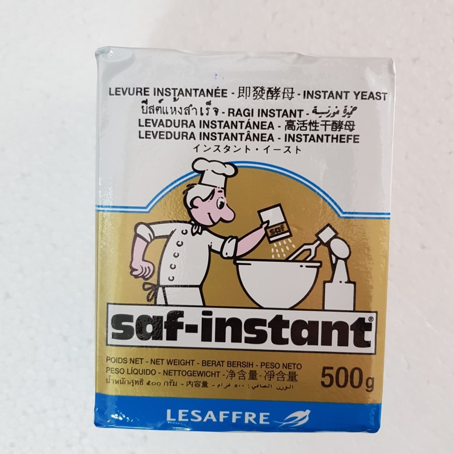 Jual Saf Instant Gold Dry Yeast 500g Ragi kering Instant | Shopee Indonesia