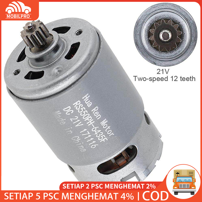 Jual RS550 Motor Dc16.8 RPM, dengan Gear Box Torsi Tinggi dan Kecepatan ...