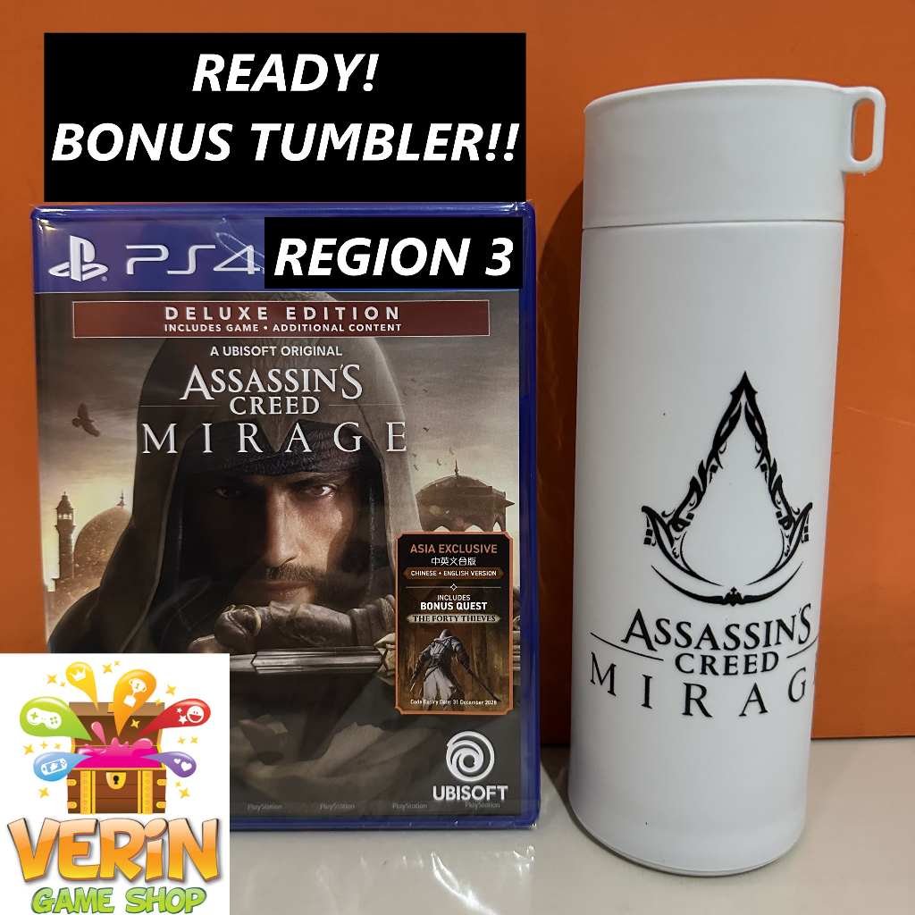 Jual PS4 Assassins Creed Mirage / Assassin's Creed Mirage Deluxe Edition | Shopee Indonesia