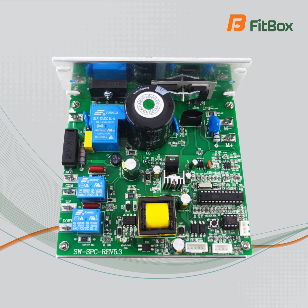 Jual PCB Treadmill - Controller/Modul Treadmill TIPE PCB SW-01-CA/SW-SPC REV 5.3 - PCB TREADMILL ...