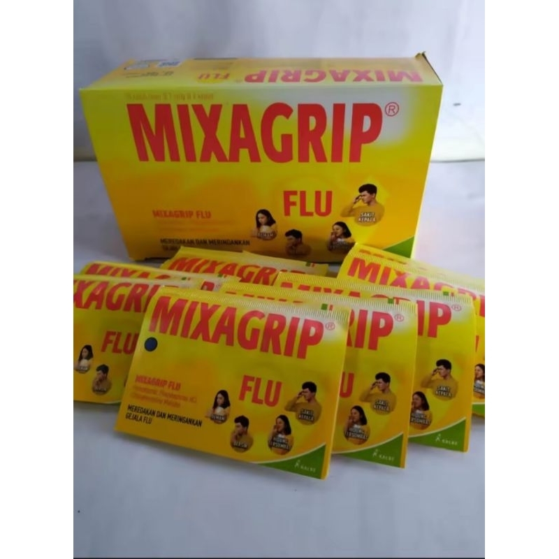 Jual MIXAGRIP FLU (10 lembar atau 1 pak) | Shopee Indonesia