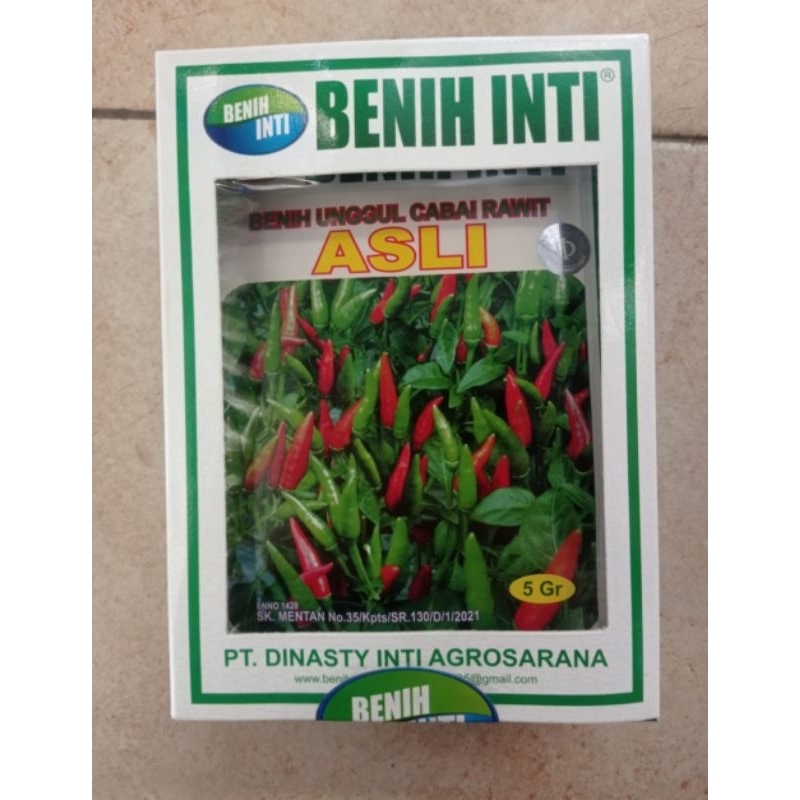 Jual Benih Inti Cabai Rawit ASLI 5gram | Shopee Indonesia