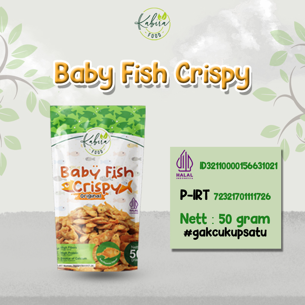 Jual Kabira Food - Baby Fish Crispy Ikan Pepetek Snack Original Halal ...