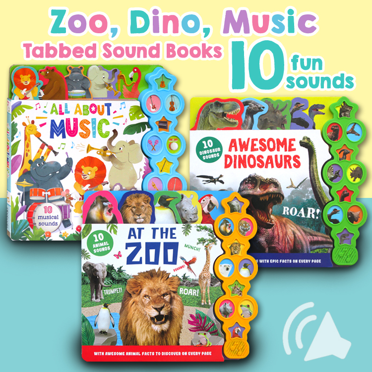 Jual [Igloo Books] Noisy Farm / Baby Animals / At The Zoo Sound Board ...
