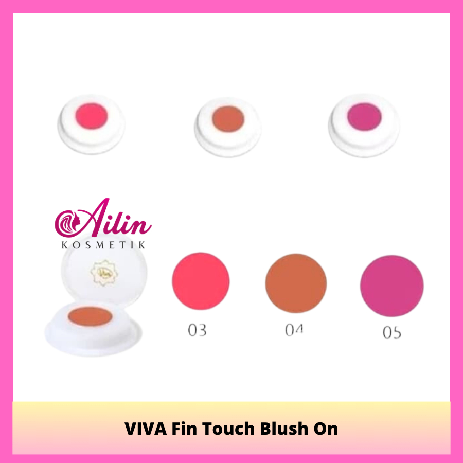 Jual AiLiN VIVA Fin Touch Blush On | Shopee Indonesia
