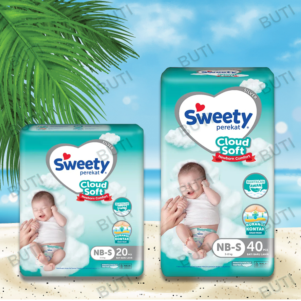 Jual SWEETY SILVER COMFORD POPOK PEREKAT CEGAH RUAM NB-S 20 / 40 ...