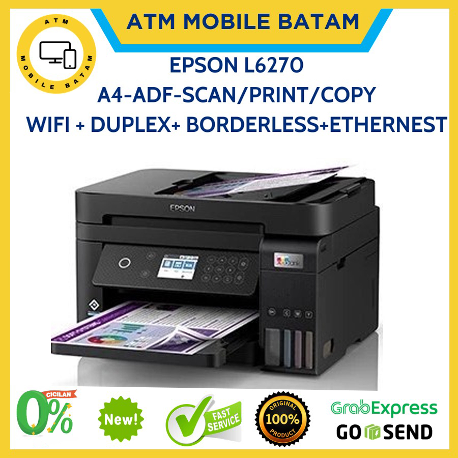 Jual Printer Epson EcoTank L6270 Print Scan Copy WiFi Duplex ADF ...