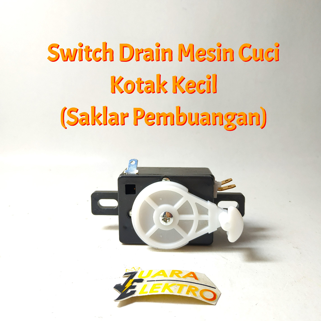 Jual Switch Drain Mesin Cuci Kotak Kecil | Switch / Saklar Pembuangan ...