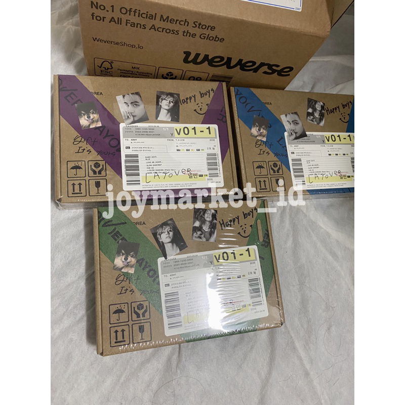 Jual BTS V - layover album weverse | Shopee Indonesia