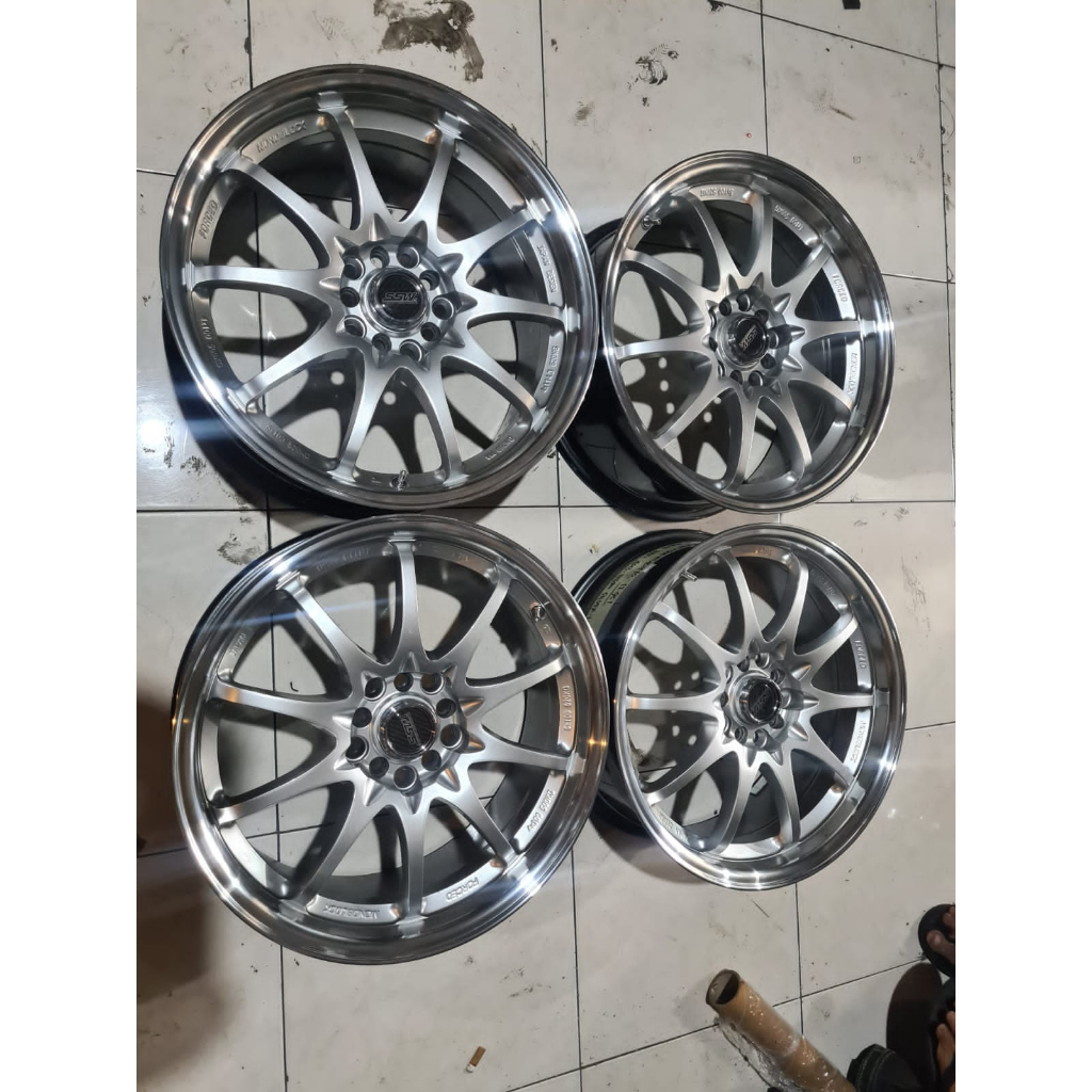 Jual Velg Mobil SSW CE28 Ring 17 Lubang 5 SSW R17X7,5 H10X100-114,3 ...