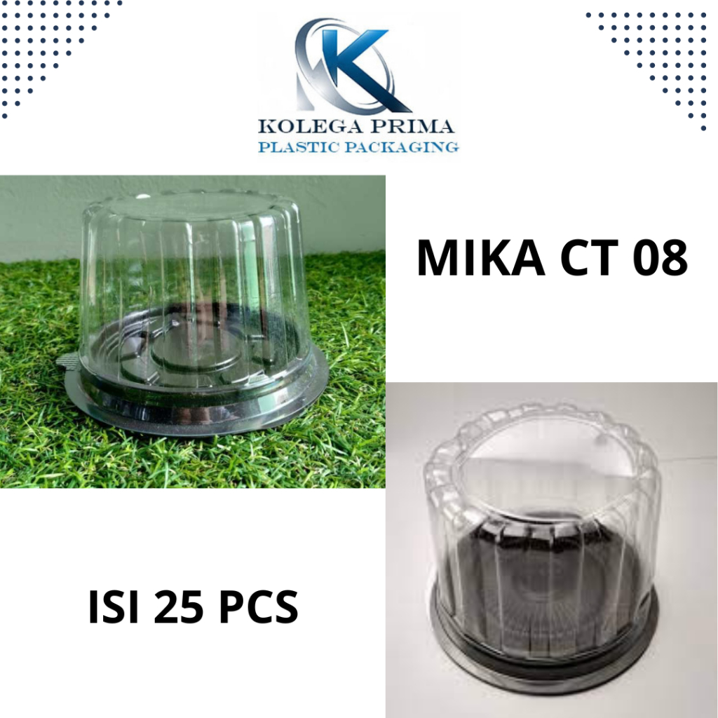 Jual MIKA TART MINI CT 8/ MIKA TUMPENG MINI CT 08/ MIKA KUE BOLU MURAH ISI 25 PCS | Shopee Indonesia