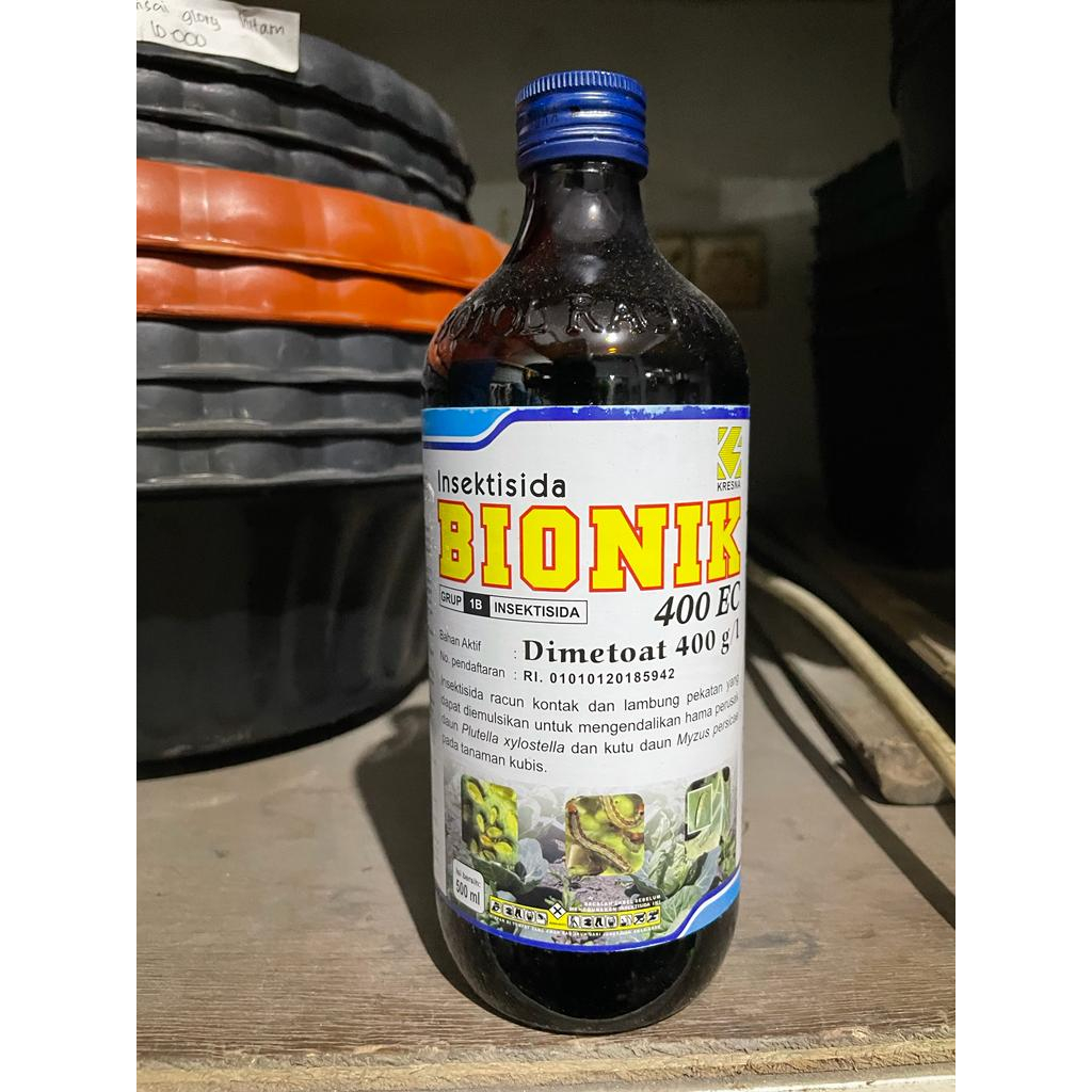 Jual Bionik 400 EC 500ml Insektisida ( Dimetoat 400 g/l ) | Shopee ...